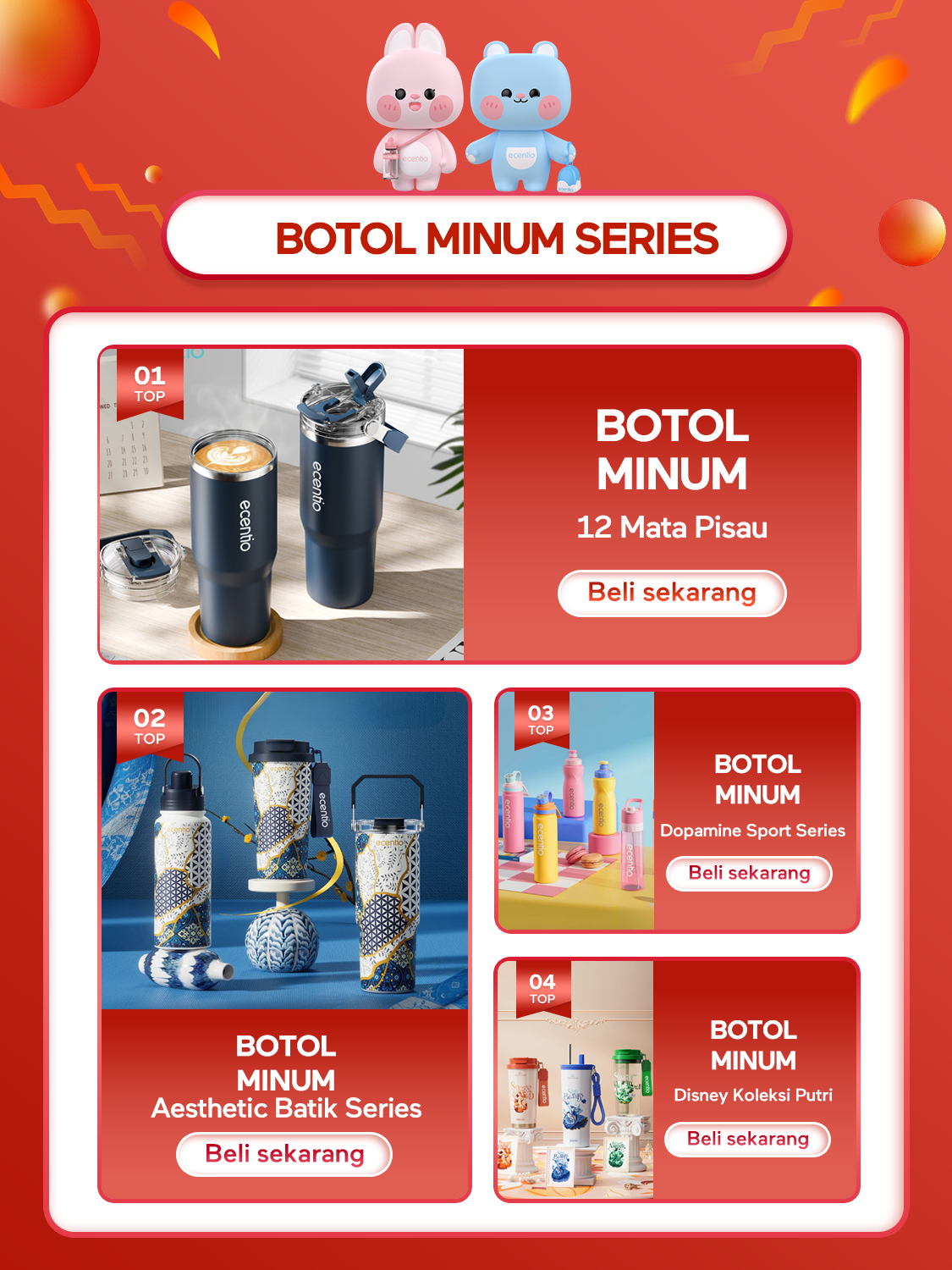 Botol air minum – ecentio