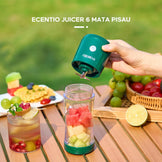 ecentio Portable Juicer 6 mata pisau Electric Juicer 380ML